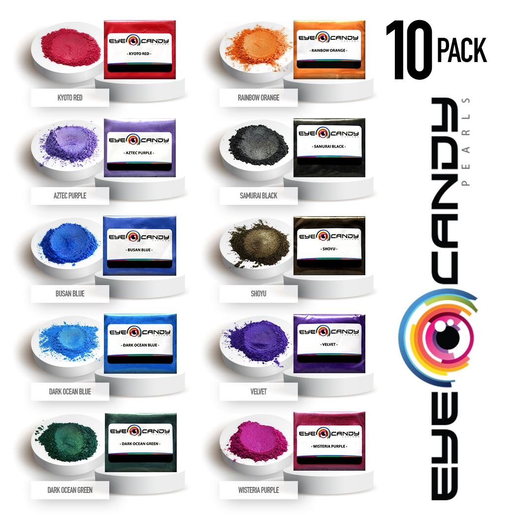Sample kits of pigments for coloring epoxy resin | TopEpoxy.eu