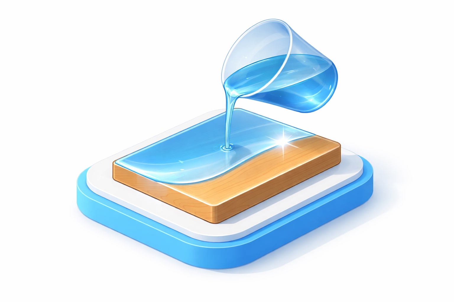 Top Coat Epoxy for Tables – Final Layer with UV Protection and Clarity